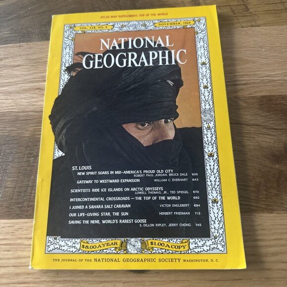 National Geographic | Accents | National Geographic Magazine Nov 965 ...